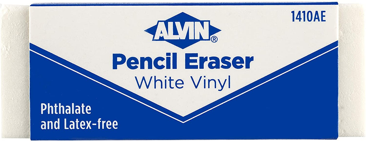 Alvin® White Vinyl Eraser – blackline supply